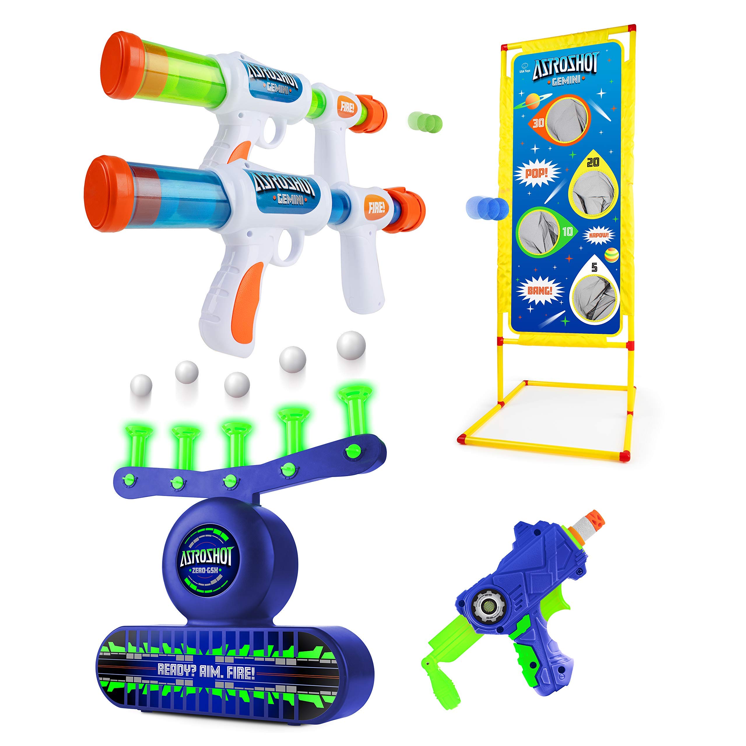 Buy USA Toyz Astro Shooting Games Bundle - Astro Gemini 2pk Soft Foam ...