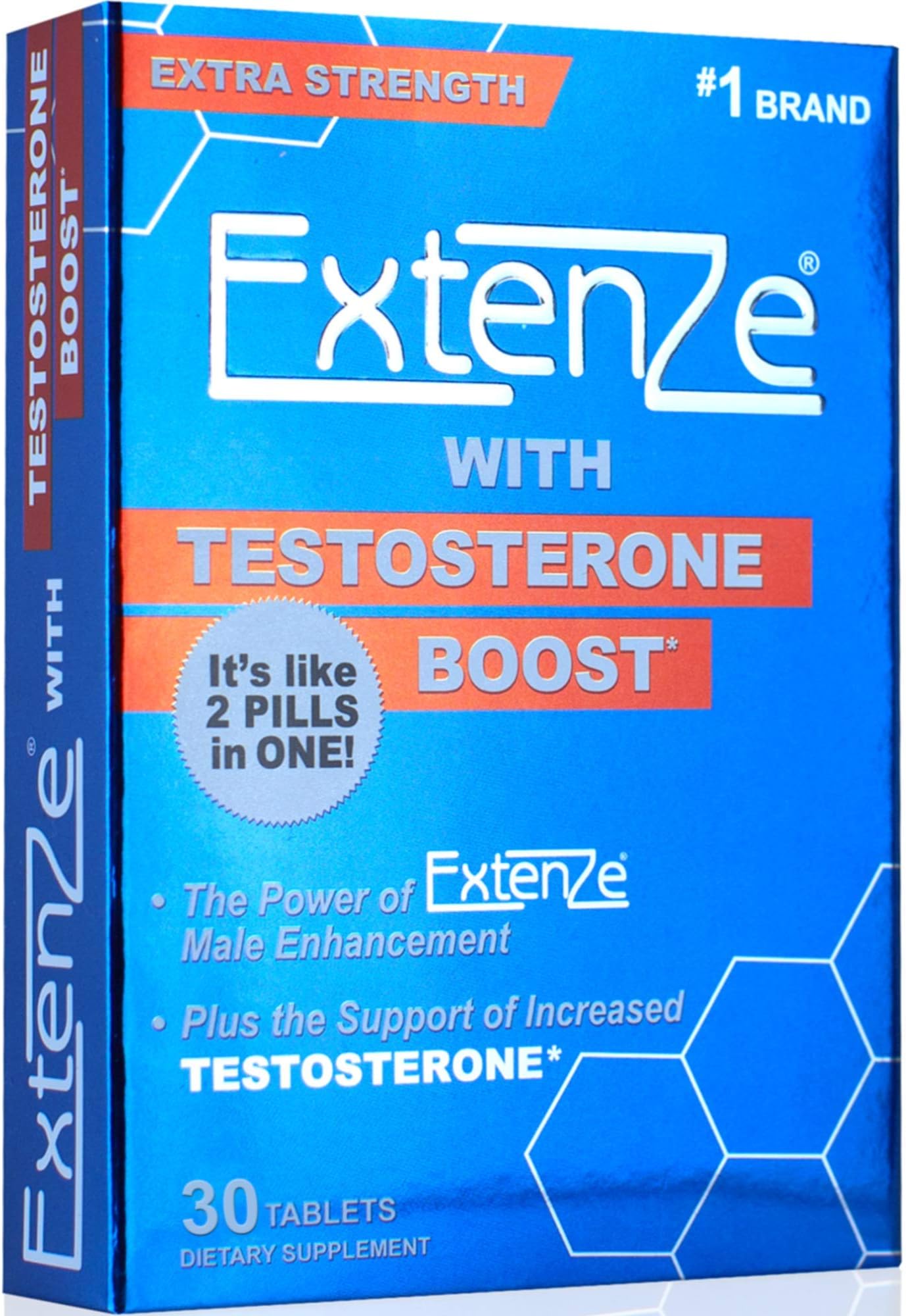 Amazon.com: ExtenZe Testosterone Boost 30ct : Health & Household