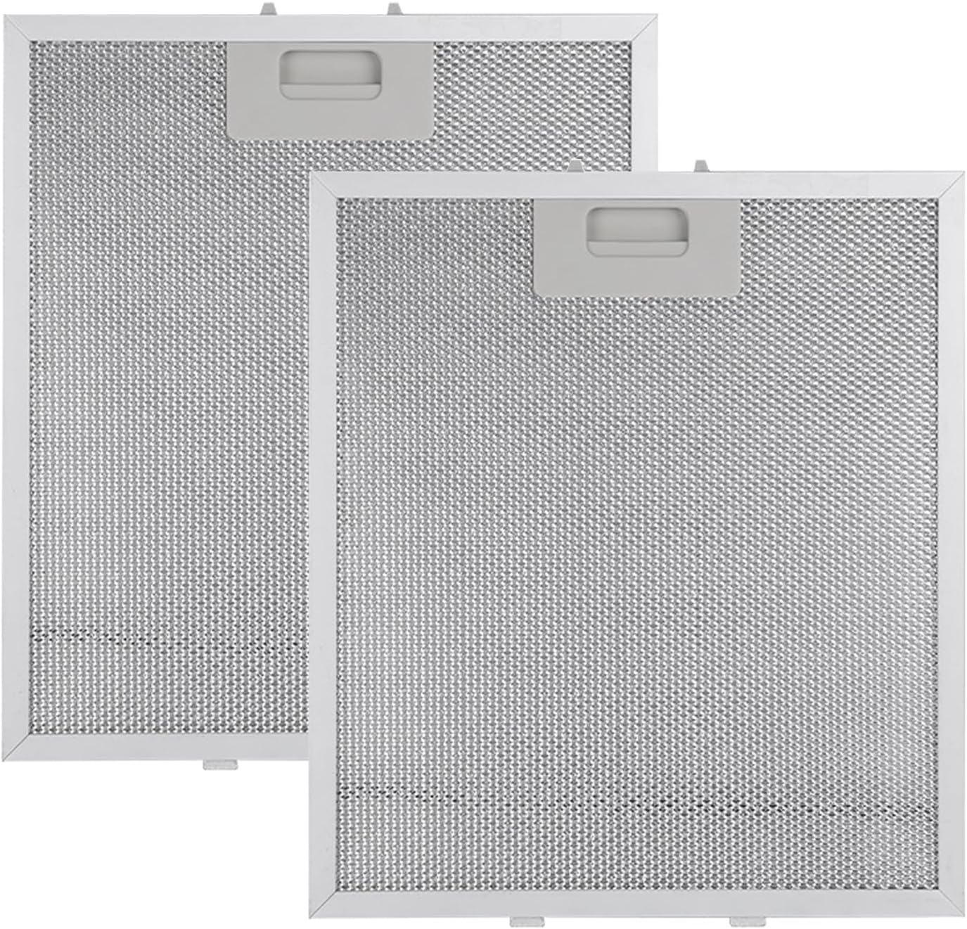 Cooker Hood Metal Grease Filter, 2PCS Cooker Hood Filter Replacement, 3 ...