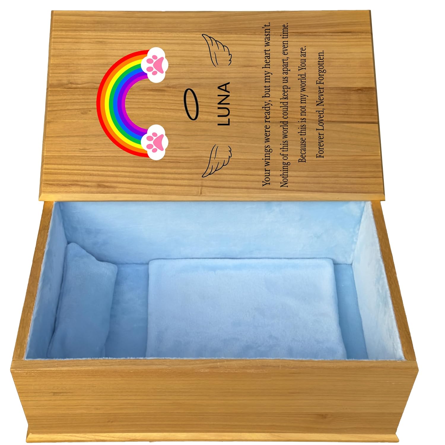 Amazon.com: Handmade Waterproof Pet Casket|Dog Cat Casket,Coffin|Pet ...