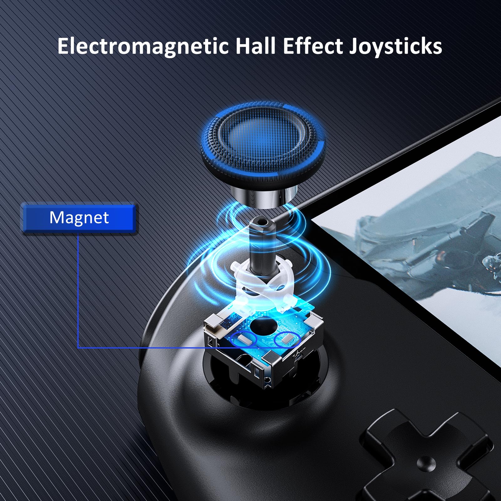 Snapklik.com : NexiGo Hall Effect Gripcon (No Drift, No Deadzone)