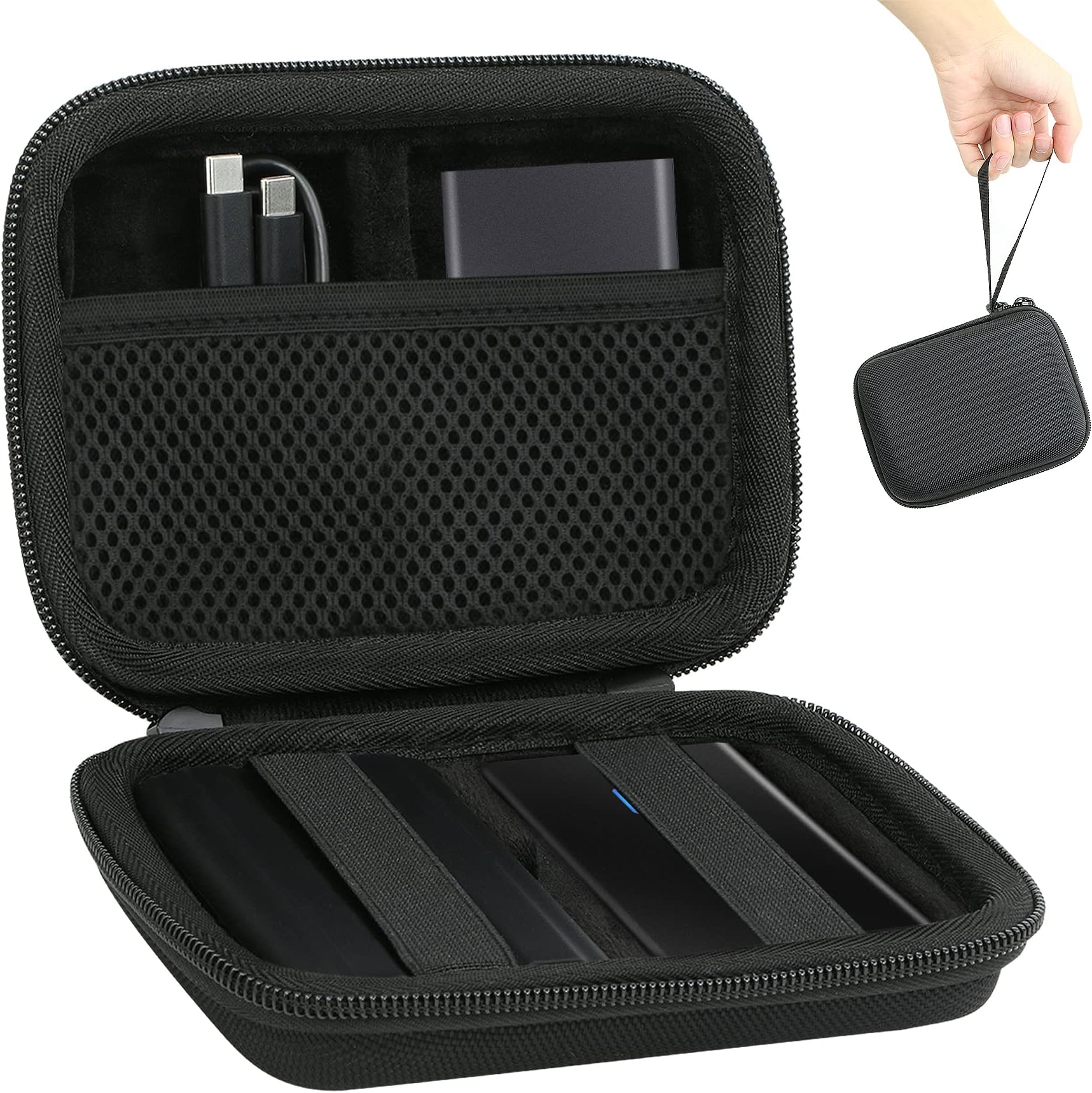 Aenllosi Hard Travel Case for Samsung T7/T7 Touch/T7 Shield/T9 Portable ...