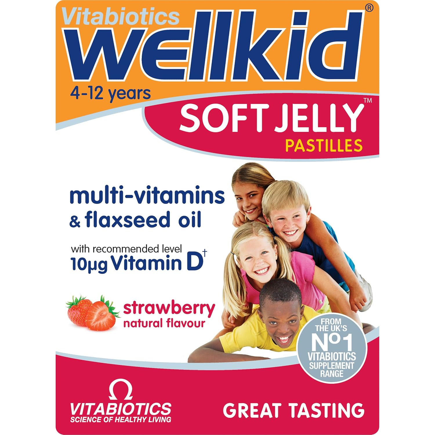 Vitabiotics Wellkid Soft Jelly Strawberry - 30 Pastilles : Amazon.in ...