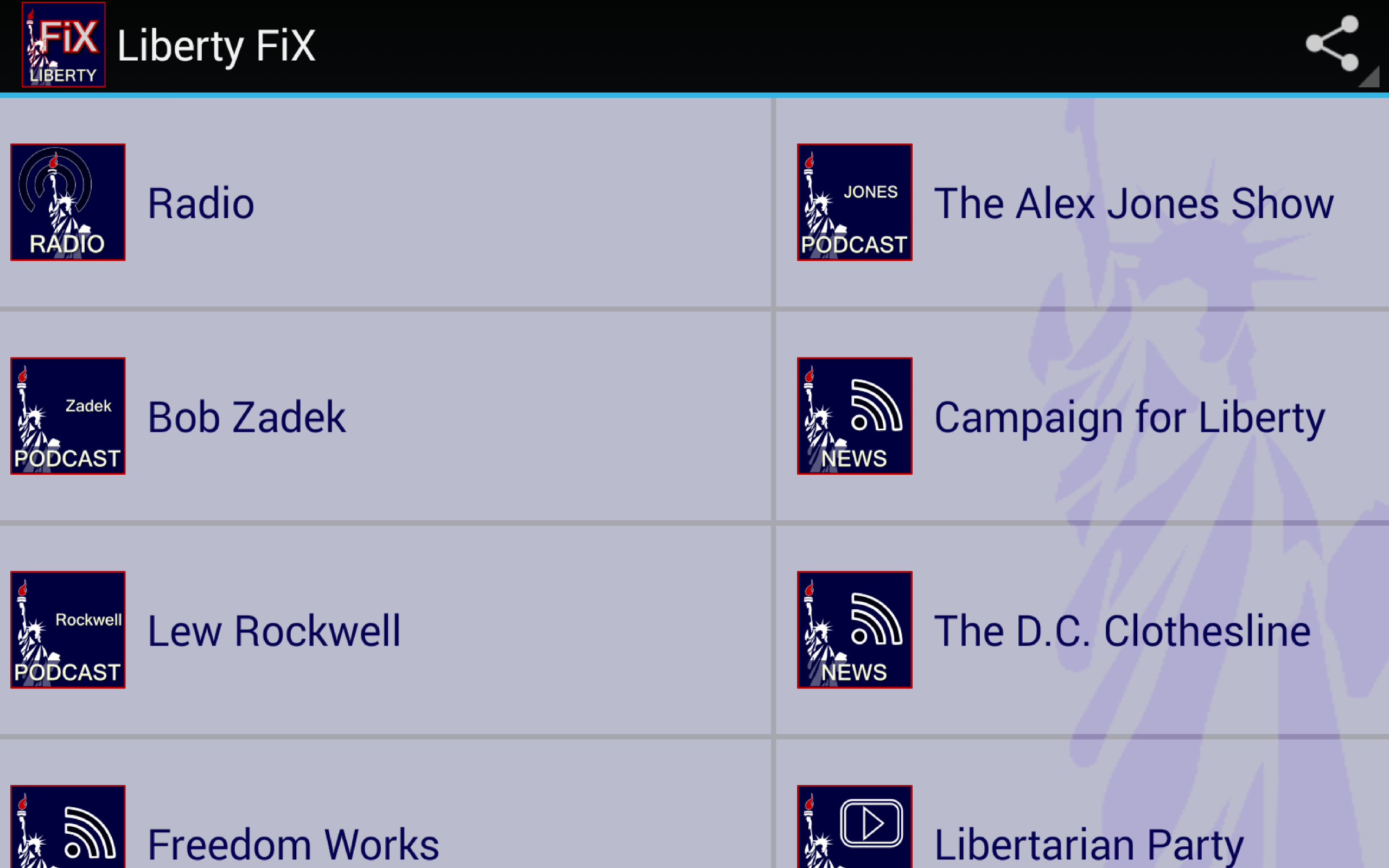 Liberty FiX - App on Amazon Appstore