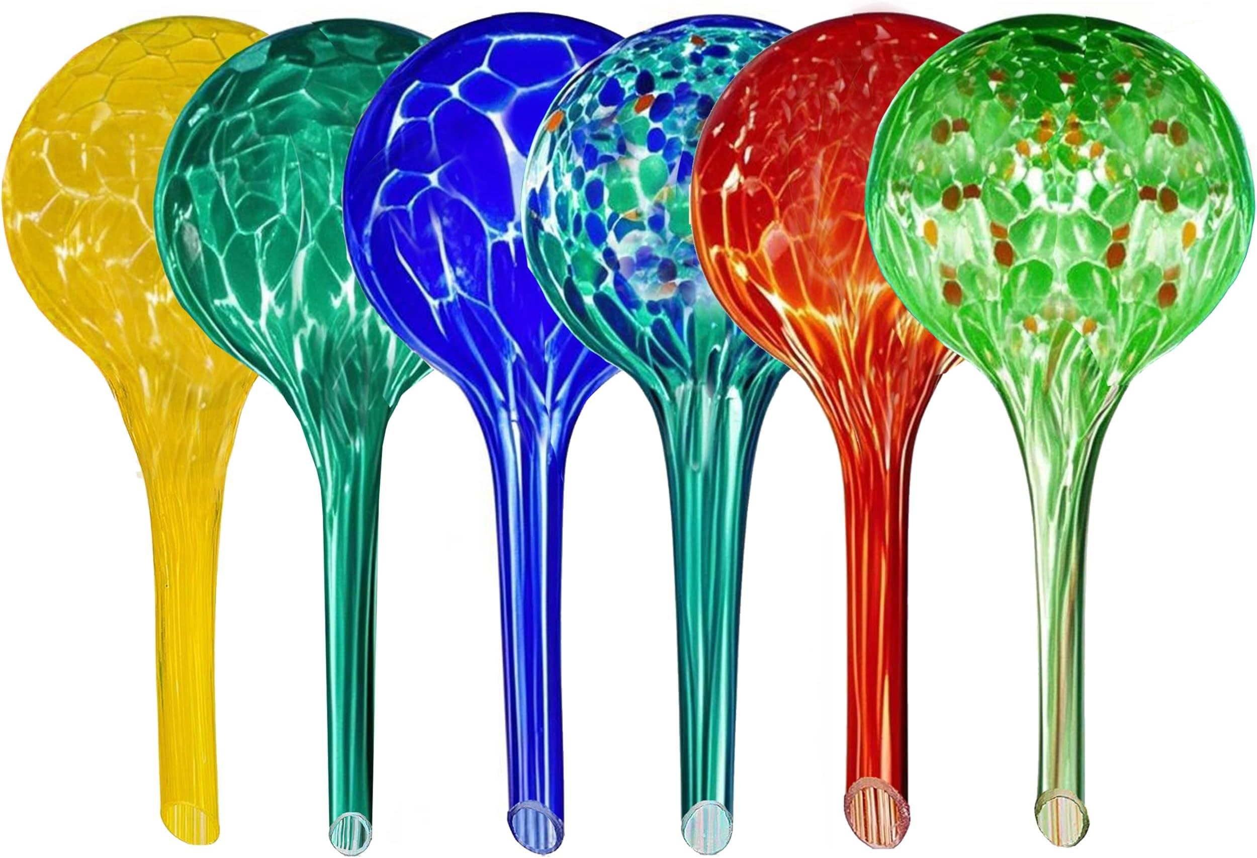 Amazon.com: Plant Watering Globes Top Fill, 6 Pack Self Watering ...
