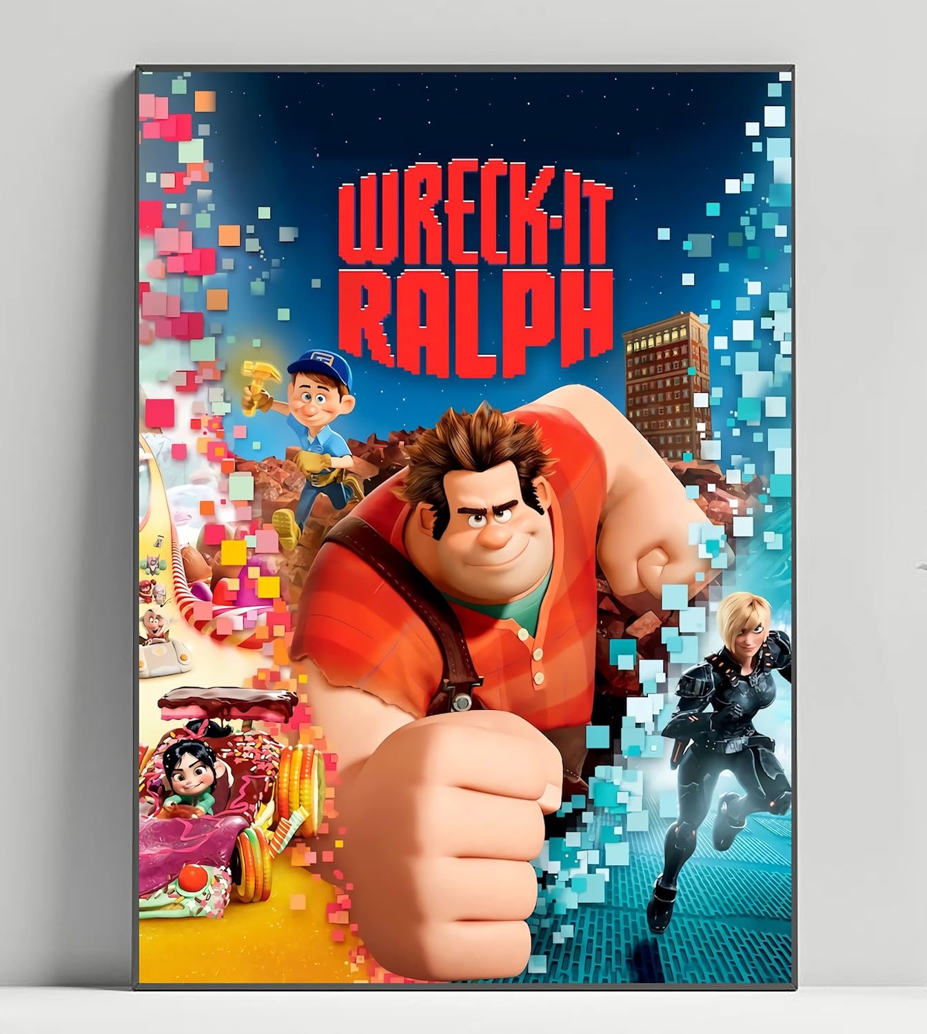 Amazon.com: Wreck Ralph Premium Poster Wall Art - Professional Artwork ...