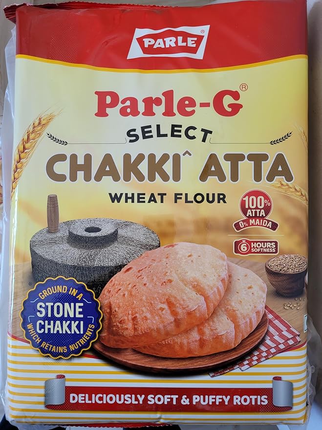 PARLE-G SELECT Chakki M.P Atta, 5KG (Sharbati Wheat Atta) : Amazon.in: Grocery & Gourmet Foods