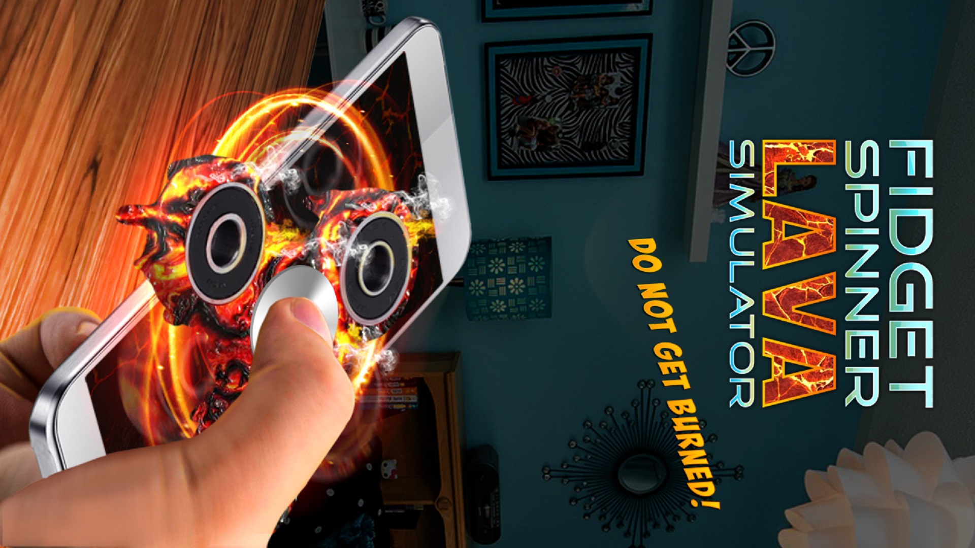 Fidget Spinner Lava Simulator - App on Amazon Appstore