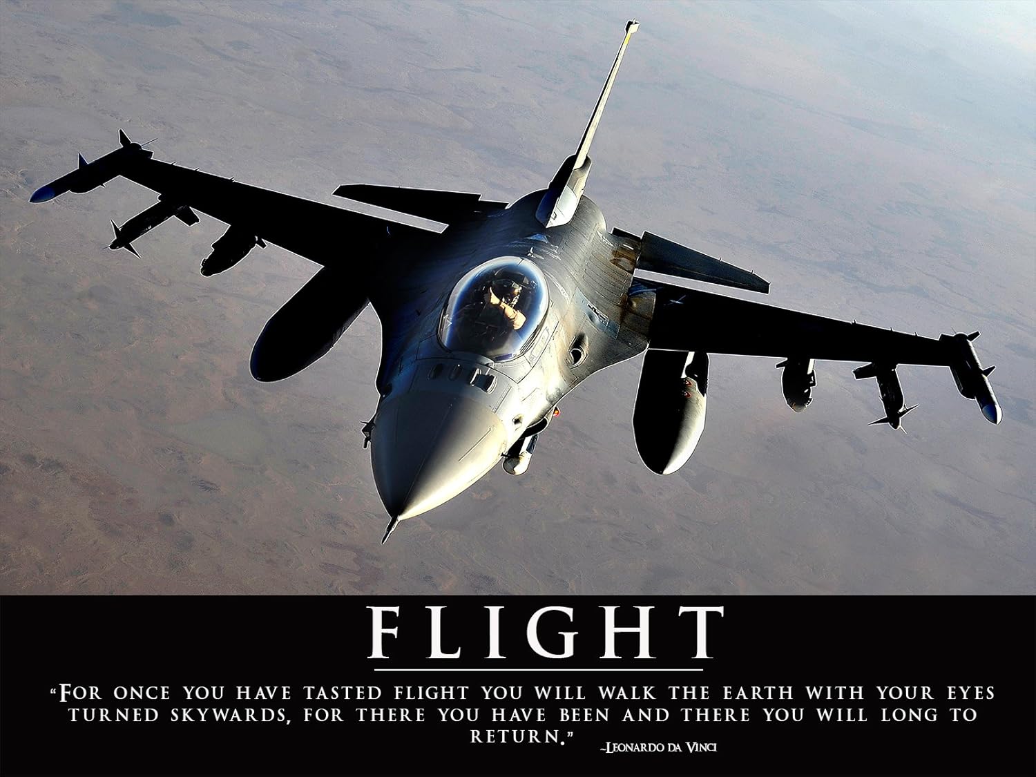 Amazon.com: Artist Unknown Air Force Poster F16 Fighter Jet ...