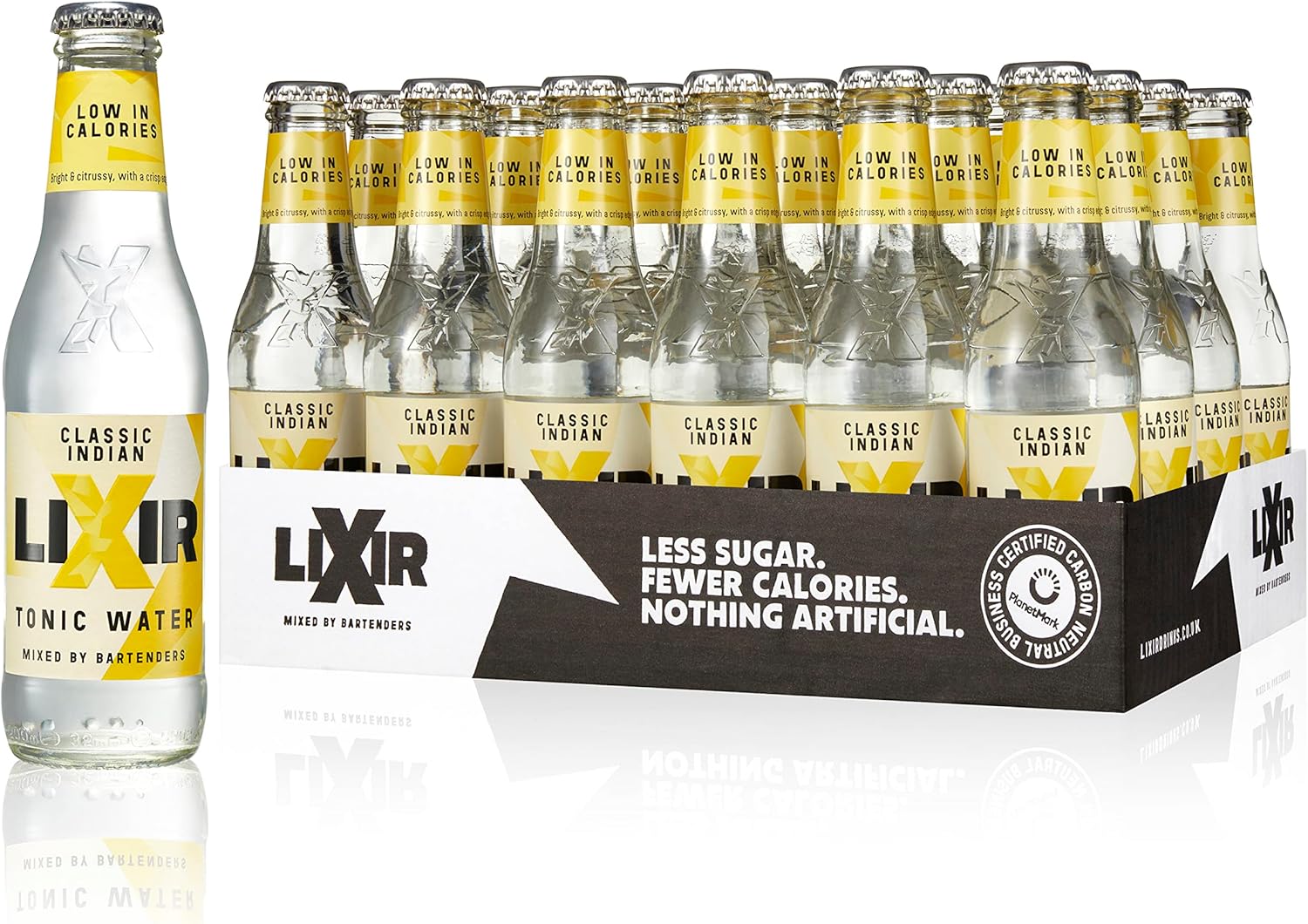 Lixir Classic Indian Tonic Water | Premium Mixer | 24 x 200ml ...