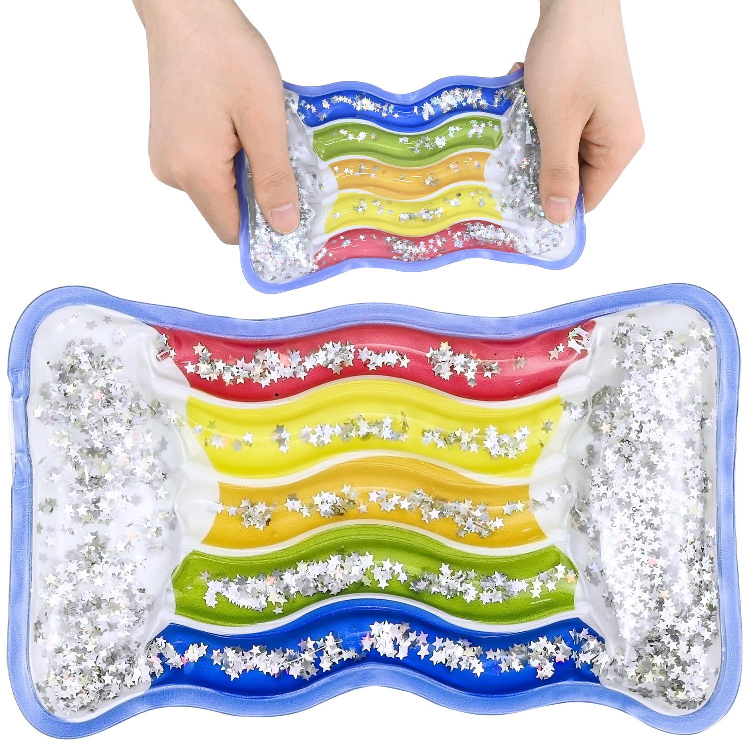 Sayudar Autism Sensory Squeeze Toys, Attention Coloured Tactile Fidget ...