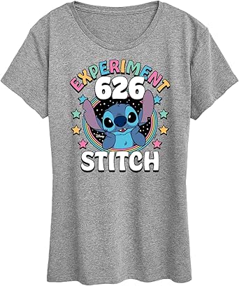 Disney Lilo and Stitch - Experiment 626 Stitch - Women's Short Sleeve ...