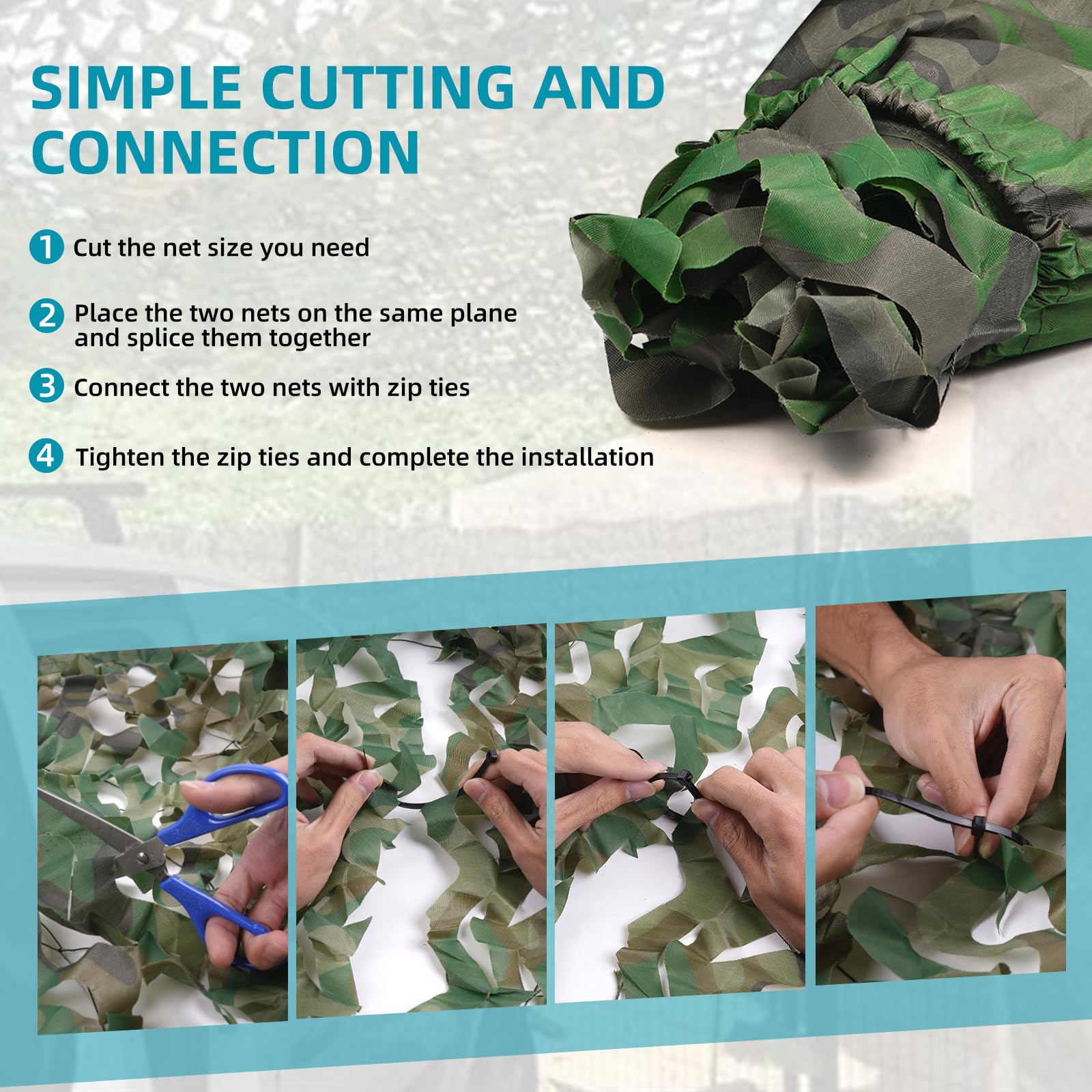 Snapklik.com : CROSSHIP Camo Netting Hunting Camouflage Accessories ...
