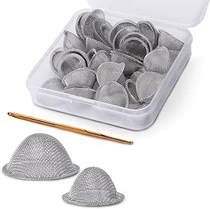 Amazon.com : DECOHS 50 Pcs Stainless Steel Carpenter Bee Corks, 2 Sizes ...
