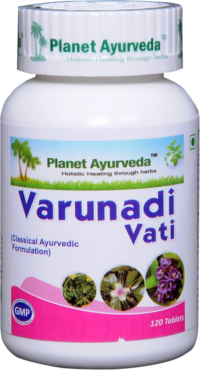 Buy Planet Ayurveda Varunadi Vati Tablets - 120 Tablets (Pack of 2 ...