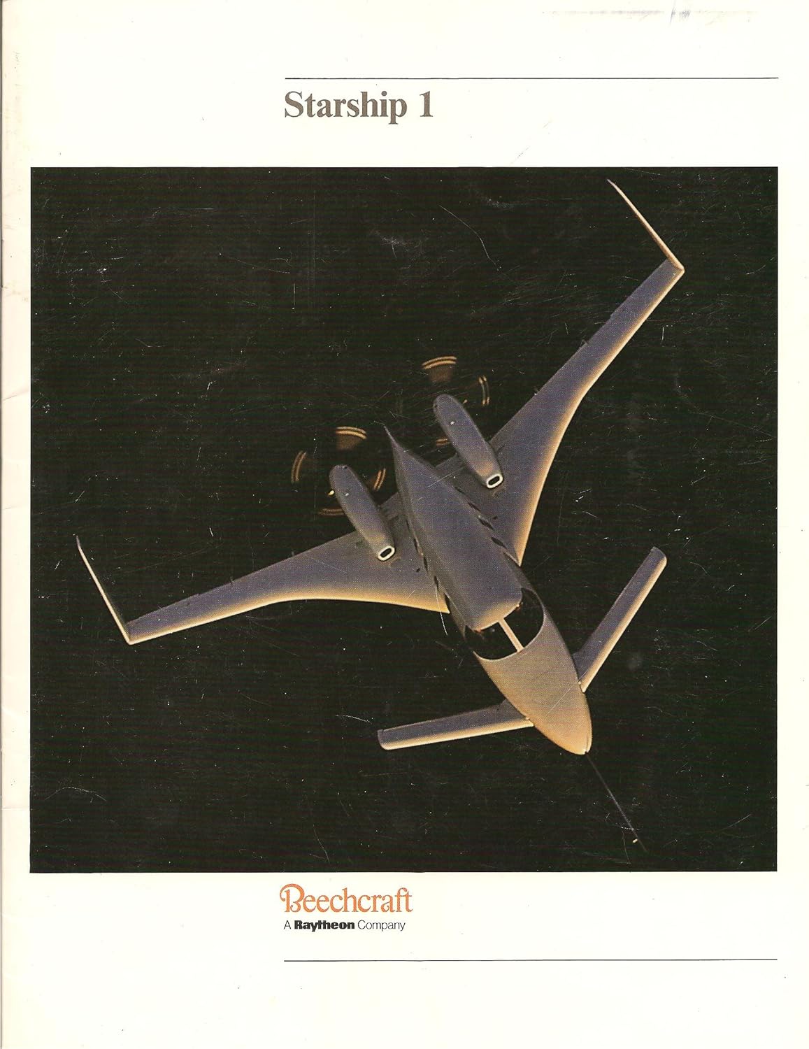 Beechcraft Starship 1 Sales Brochure: Beechcraft A Raytheon Company ...