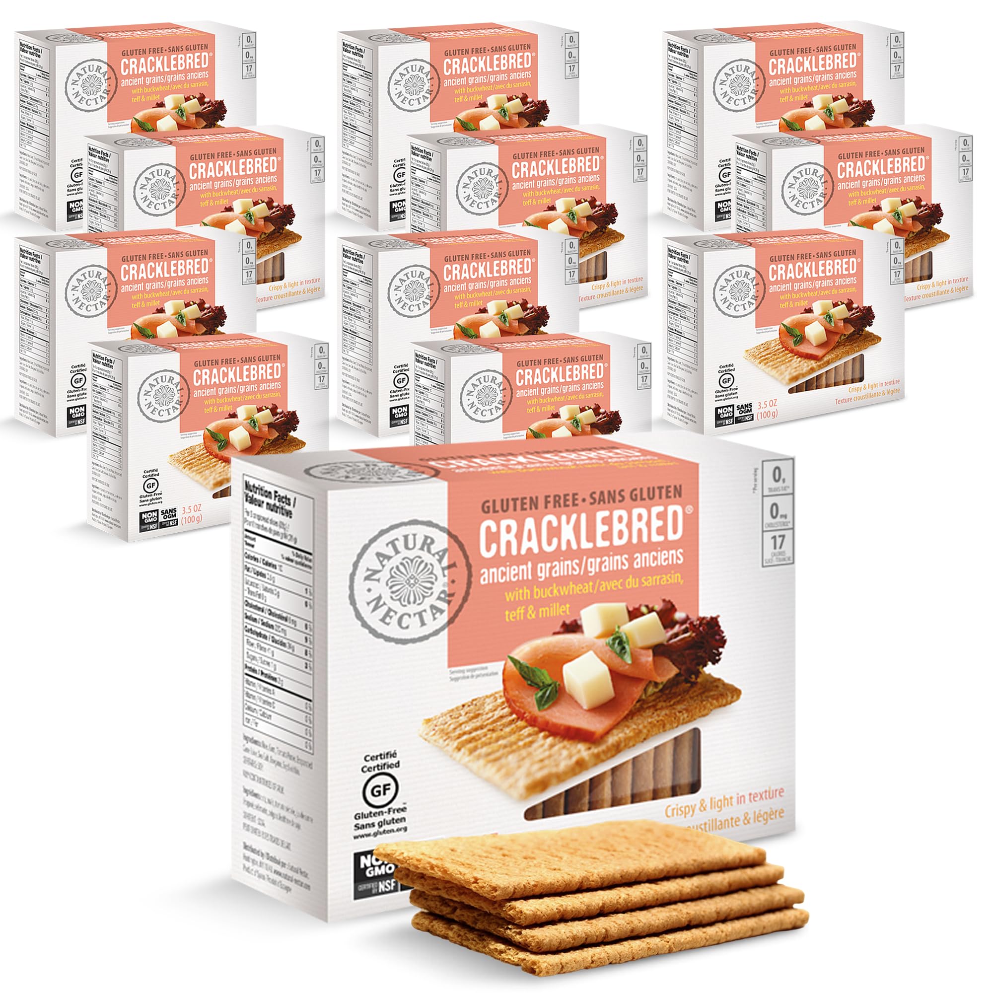 Amazon.com: Natural Nectar Gluten Free Cracklebred, Ancient Grains ...