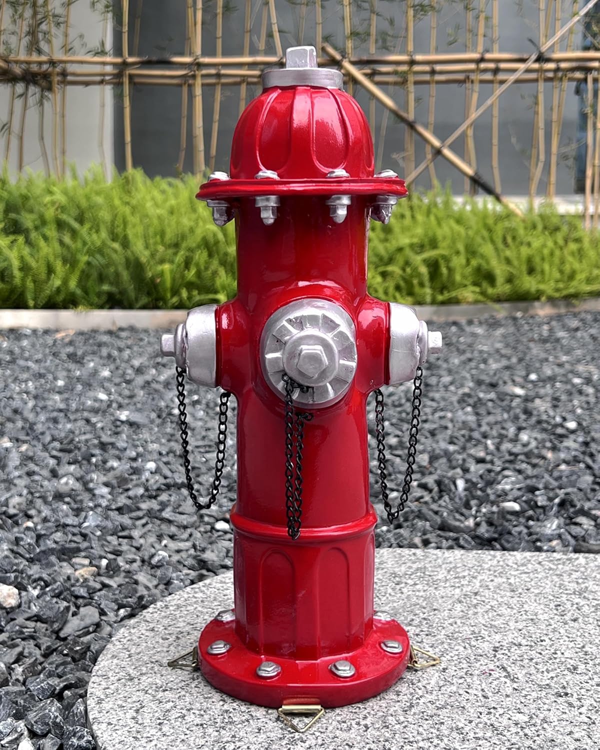 Amazon.com: pandaxing Garden Fire Hydrant Statues Outdoor Decorative ...