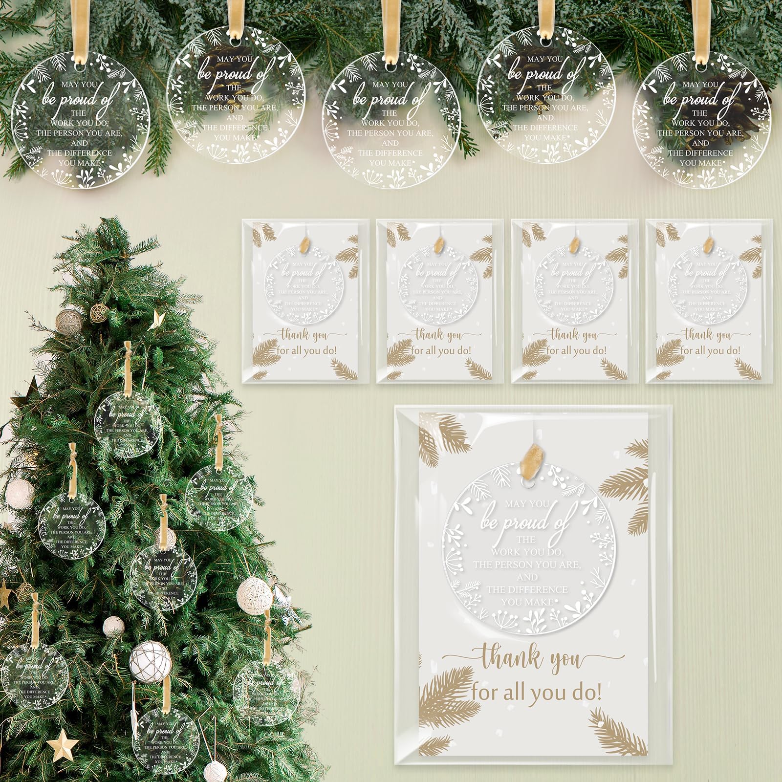 Amazon.com: Barydat 36 Sets Christmas Employee Appreciation Gifts ...