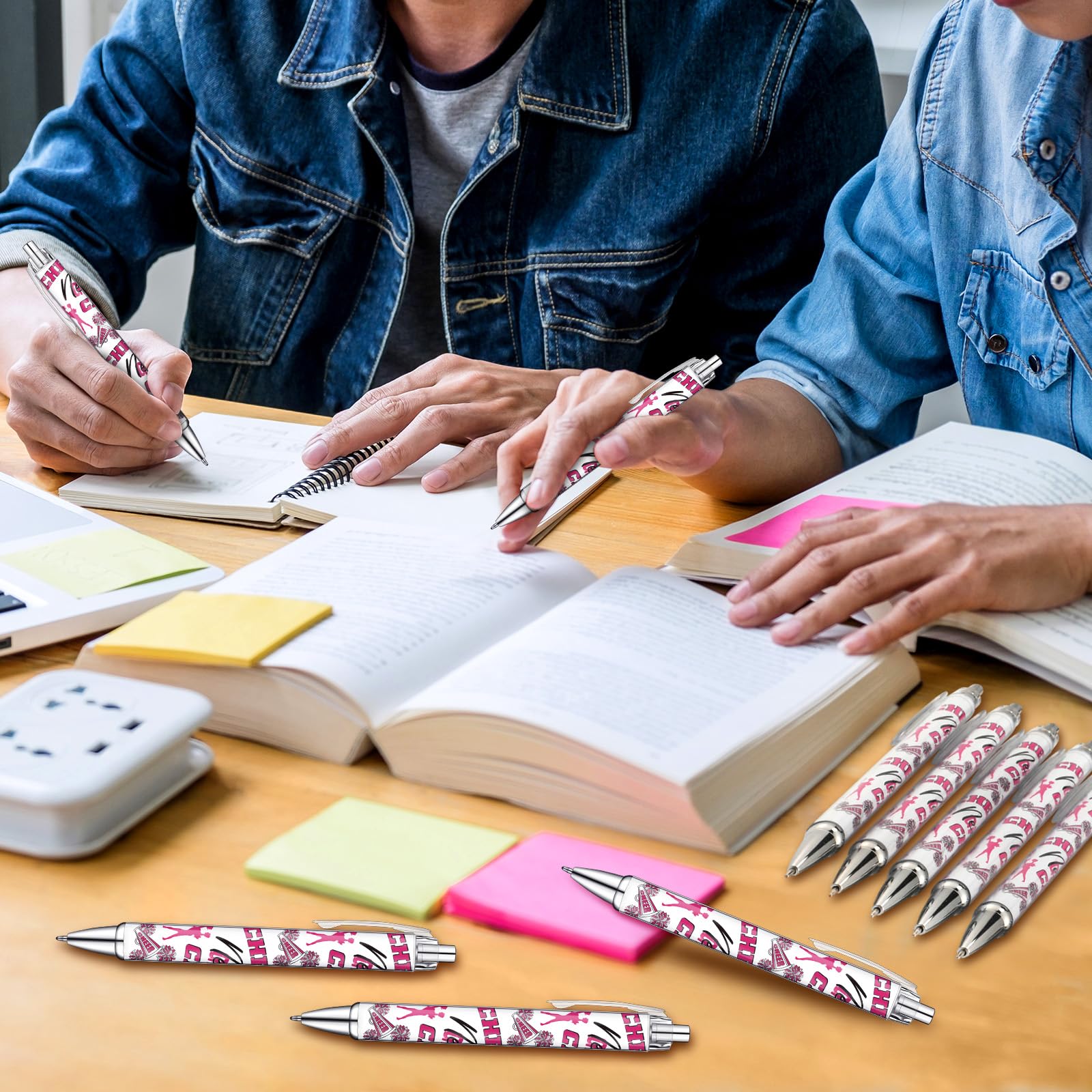 Snapklik.com : 36 Pcs Cheer Ballpoint Pens Cheerleading Cheerleader ...