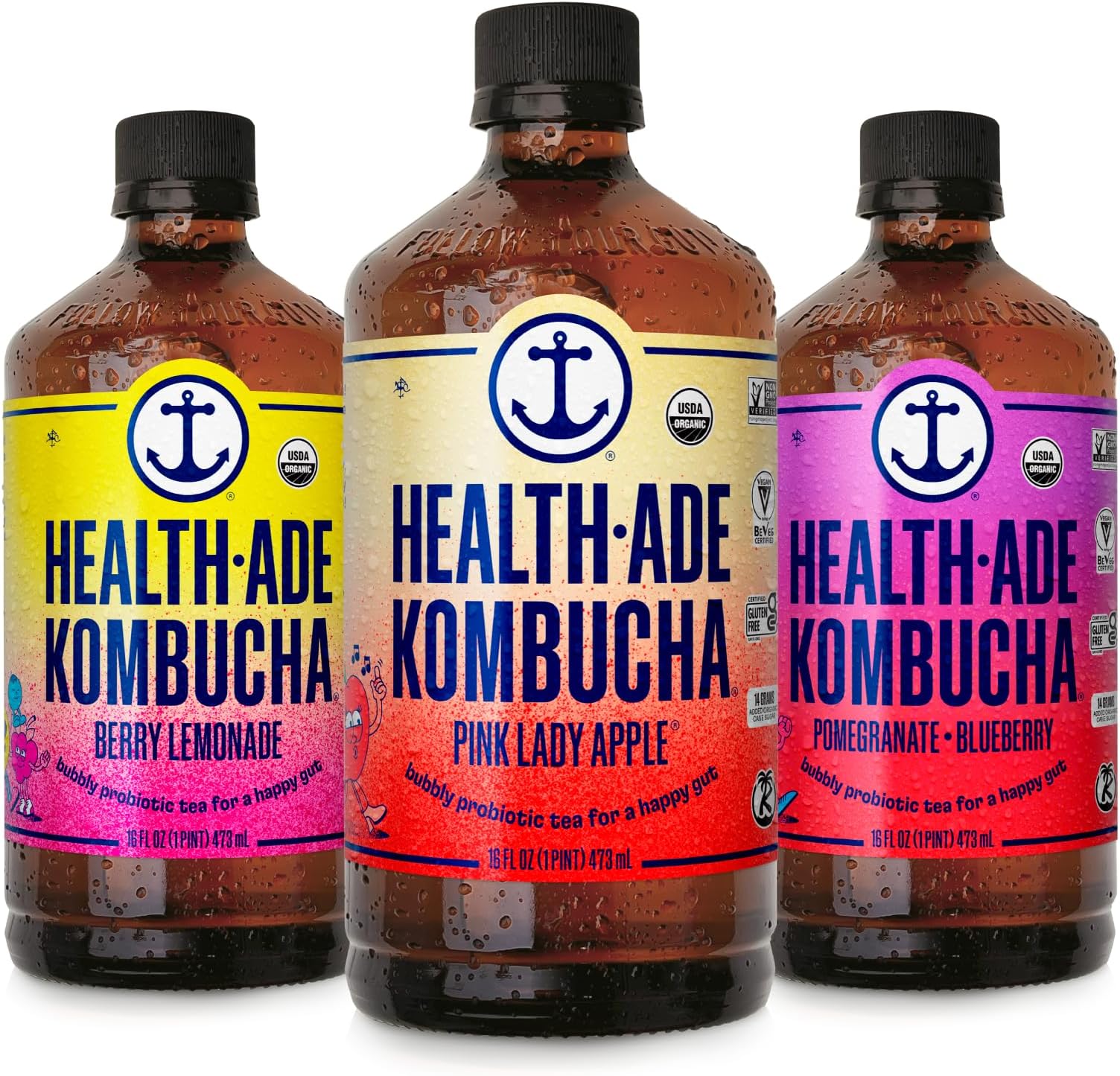 Amazon.com: Better Booch Organic Kombucha - Probiotic & Antioxidant ...