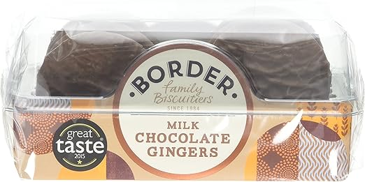 Border Milk Chocolate Gingers, 150 g : Amazon.co.uk: Grocery