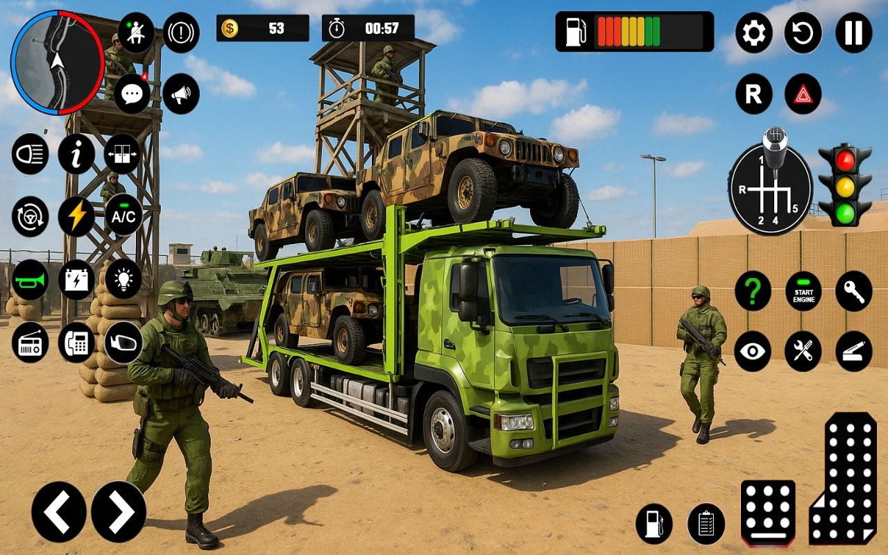 Army Cargo Truck Transport Simulator - US Military Driving Games-Amazon ...