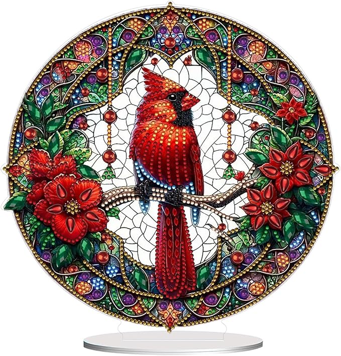 Amazon.com: JJFox DIY Tabletop Diamond Art Painting Kit，9.44x9.44inch ...