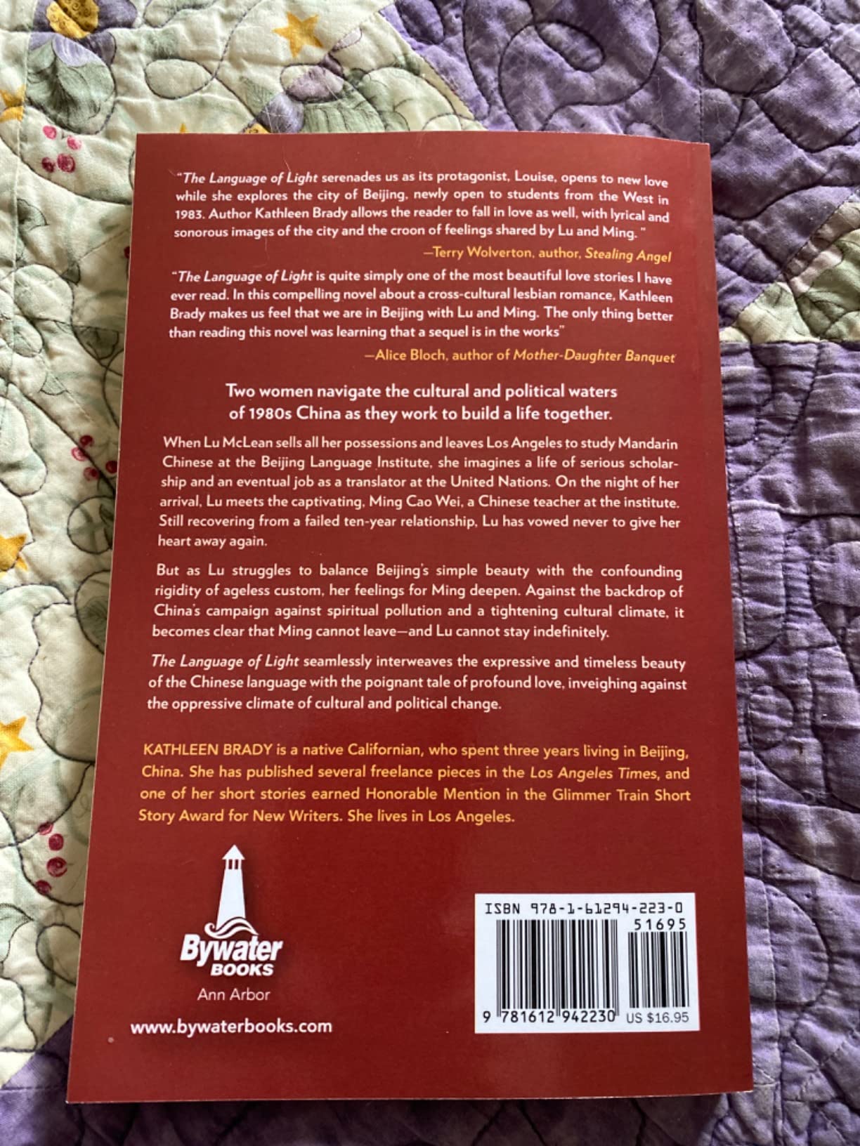 Amazon.com: The Language of Light: 9781612942230: Brady, Kathleen: Books