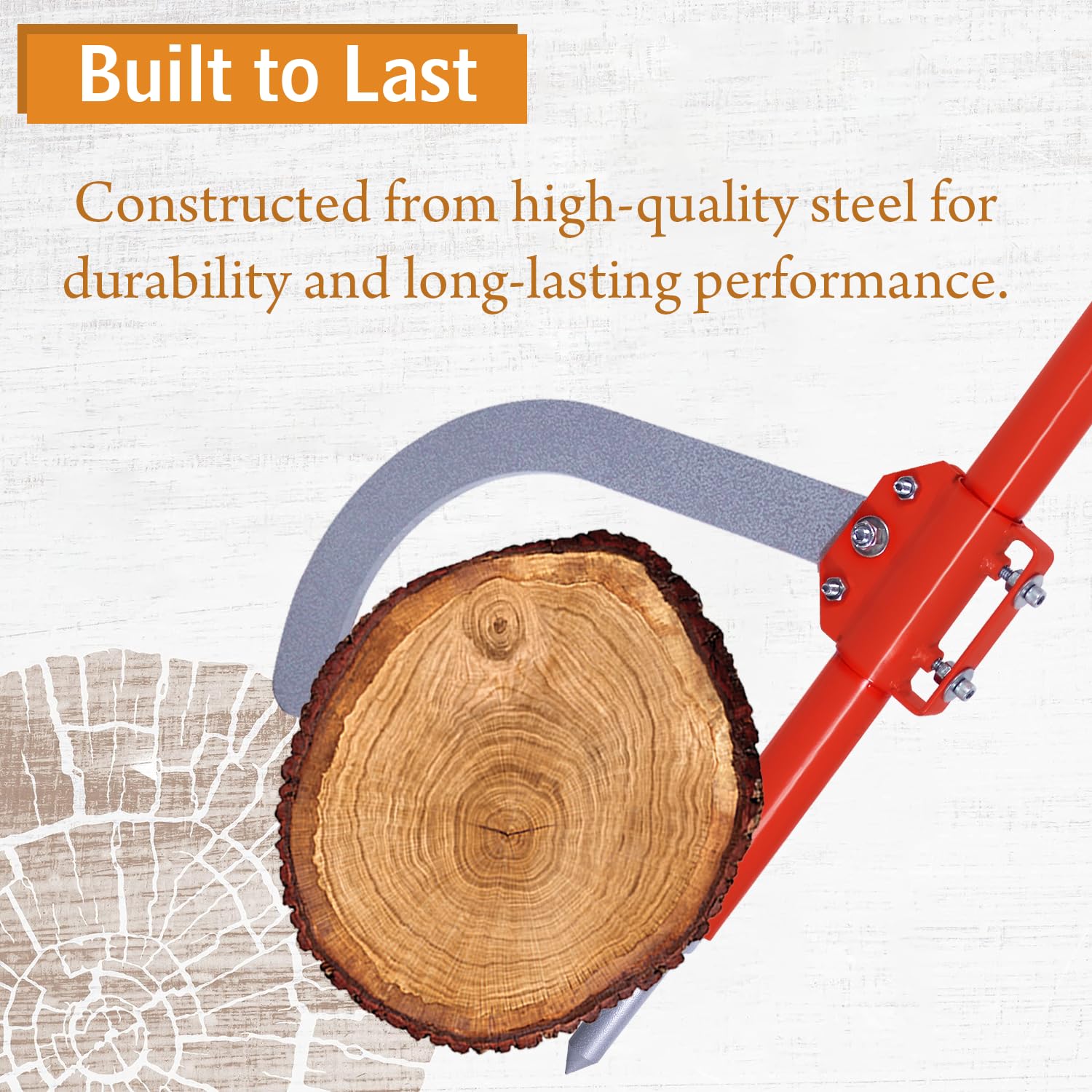 Log Roller Tool VEVOR 48" Timberjack Log Lifter, Adjustable Heavy Duty ...