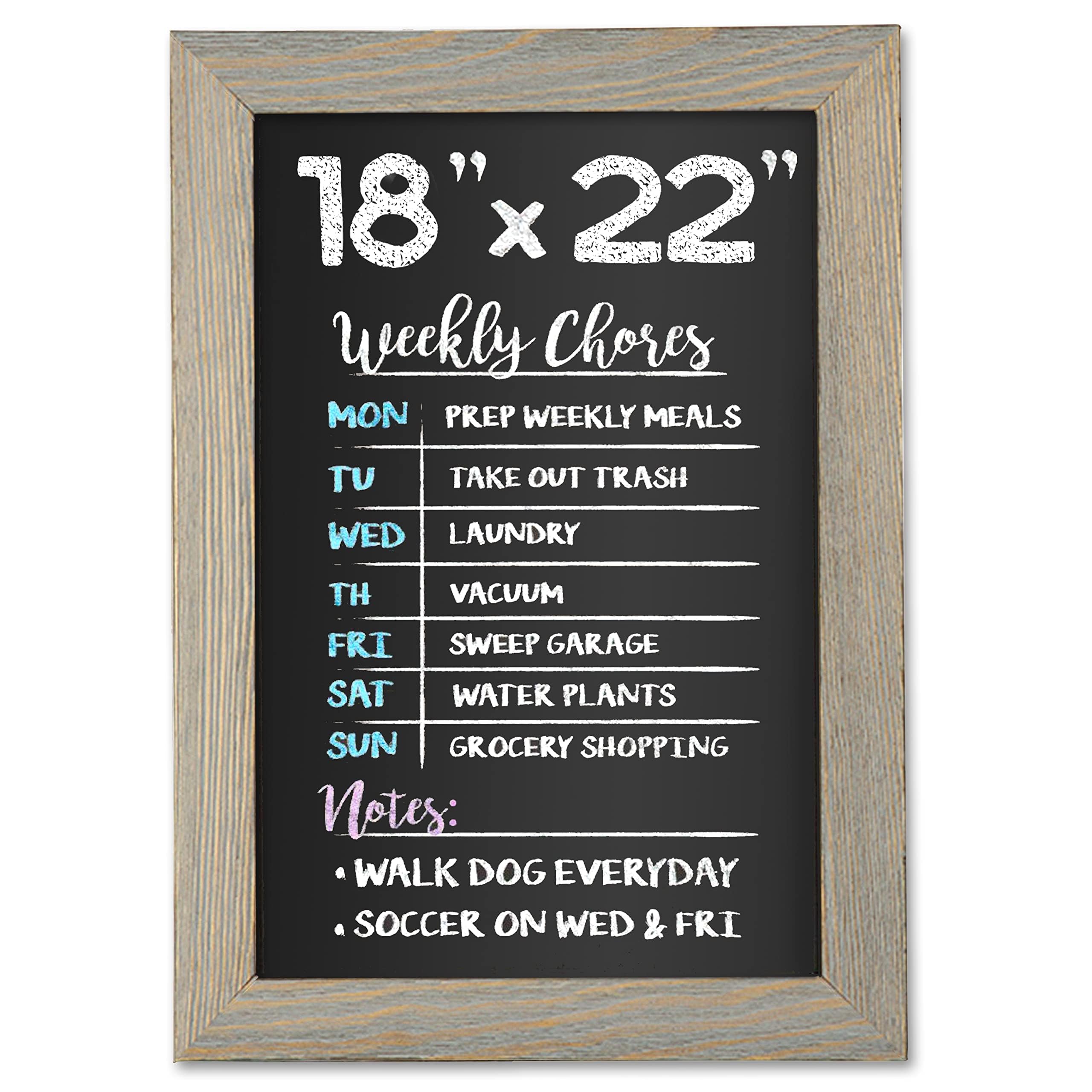 Snapklik.com : Ilyapa Rustic Wooden Magnetic Kitchen Chalkboard Sign ...