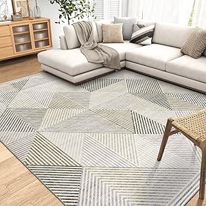 Amazon.com: ReaLife Rugs Machine Washable Area Rug - Living Room ...