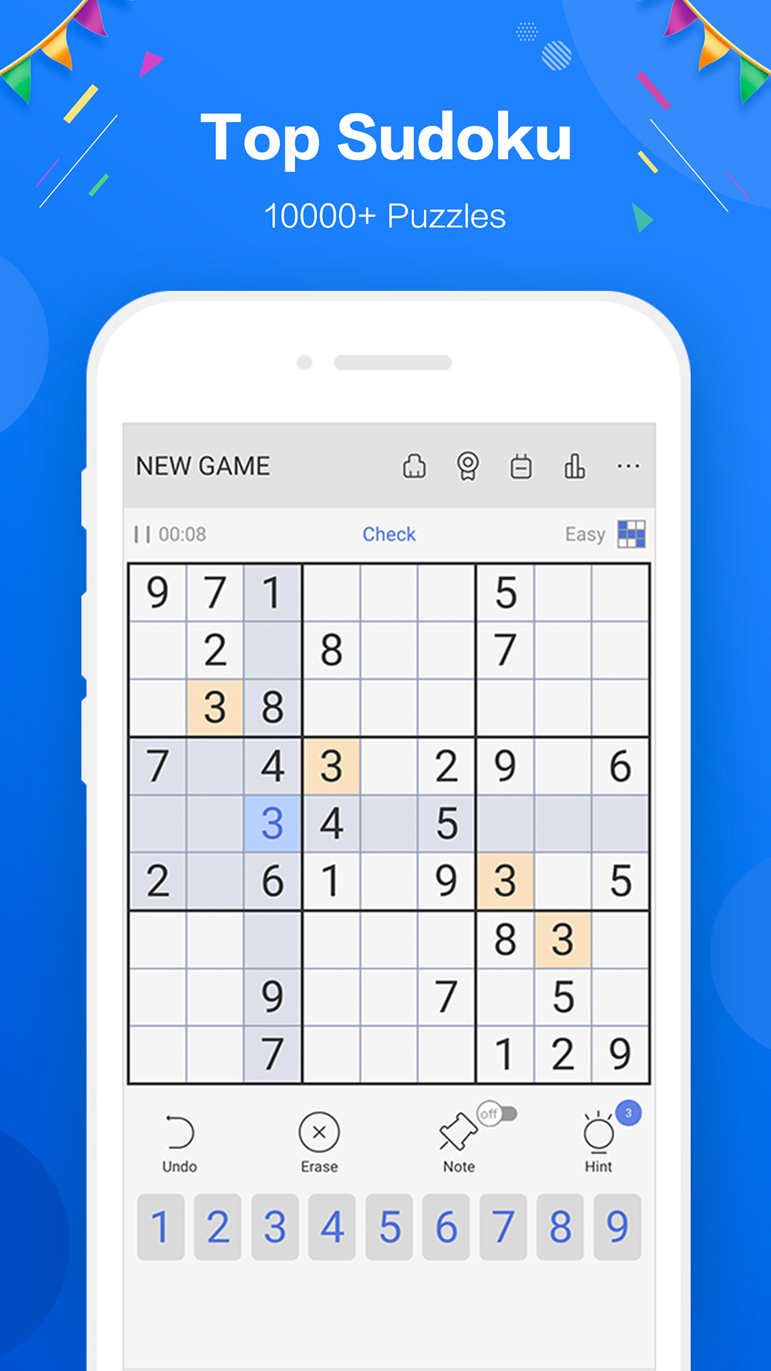 Sudoku - best and free sudoku game - App on Amazon Appstore