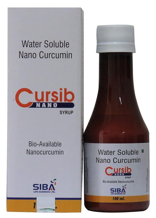 Buy CURSIB NANO CURCUMIN SYRUP 100 ml Online at Low Prices in India ...