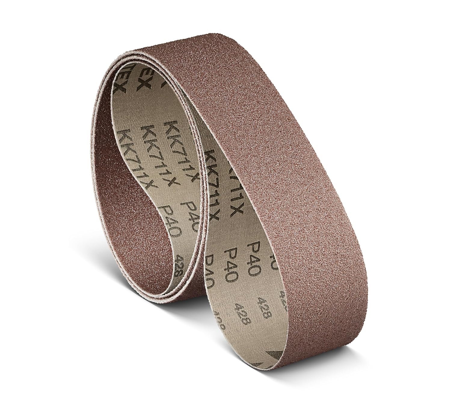 VSM Abrasive Belt, 2" Width, 48" Length, Aluminum Oxide, 120 Grit, Tear ...