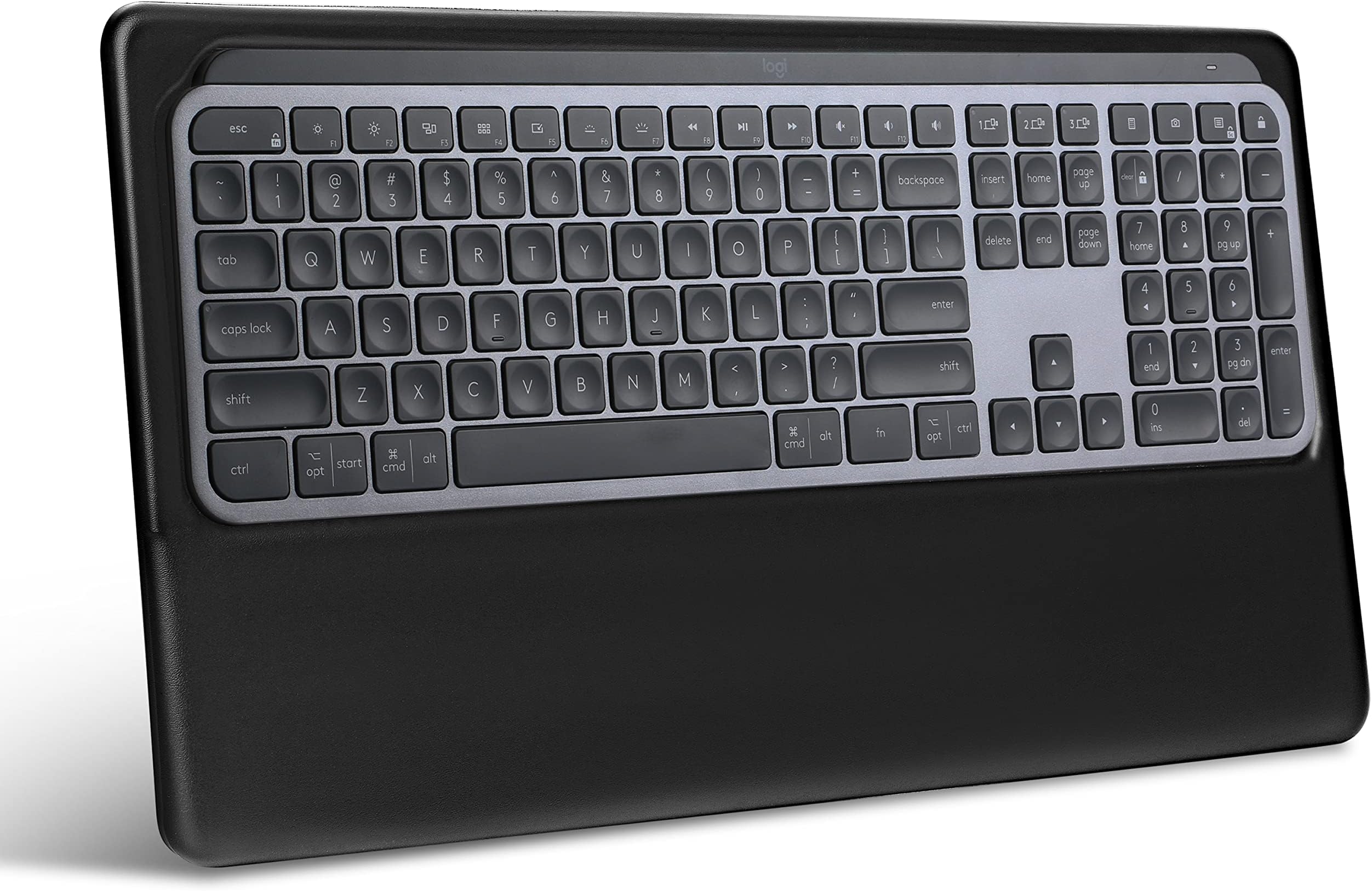 Amazon.com: Logitech MX Palm Rest for MX Keys, Premium, No-Slip Support ...