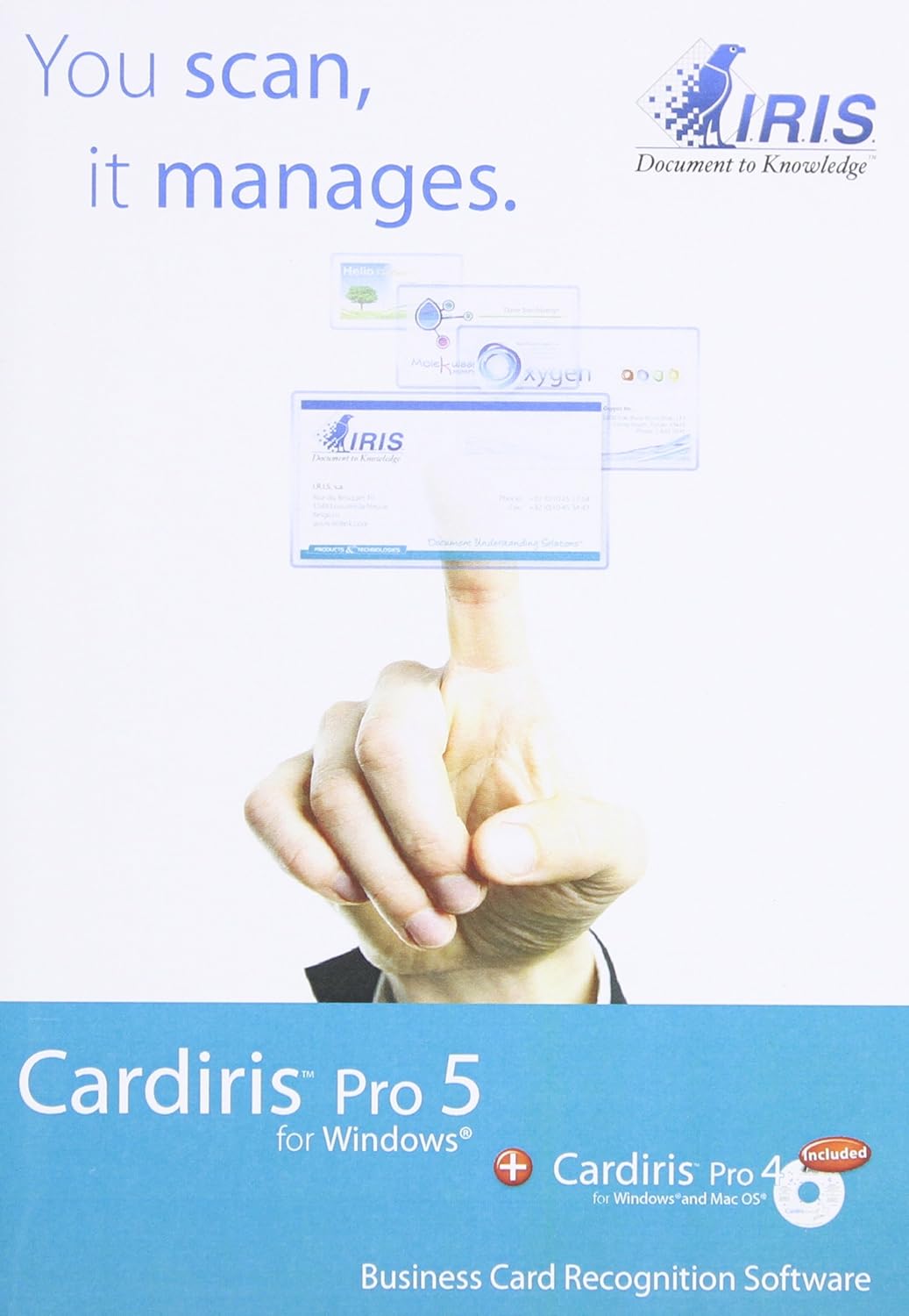 Amazon.com: IRIS Inc Cardiris Pro 5 (456819) : Office Products