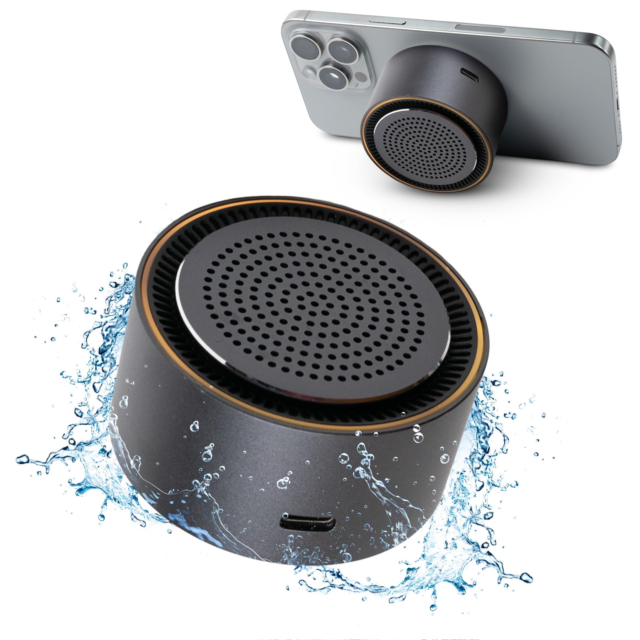 Amazon.com: MagBeat Bluetooth Speaker with Magnetic Wireless Charger ...
