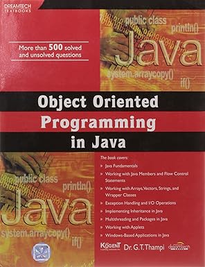 Buy Object Oriented Programming in Java Book Online at Low Prices in India | Object Oriented ...