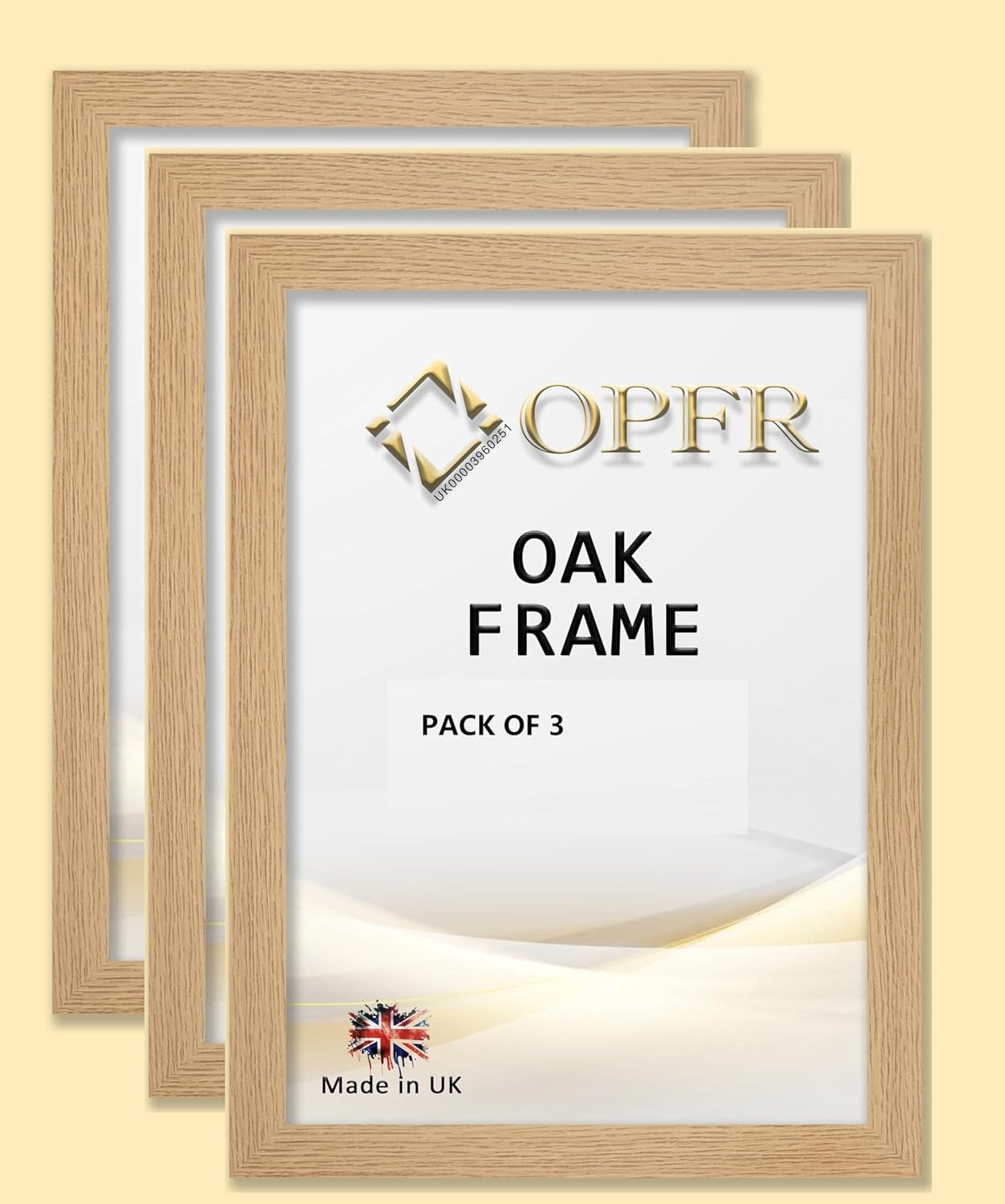 Pack Of 3 Poster Picture Frames (Oak, A2(594mmx420mm) : Amazon.co.uk ...