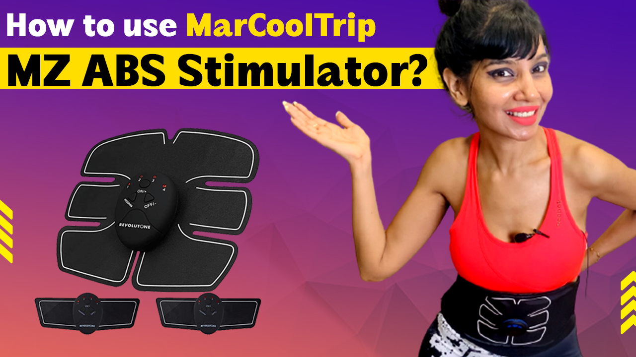 Watch MarCoolTrip MZ ABS Stimulator- how to use? on Amazon Live