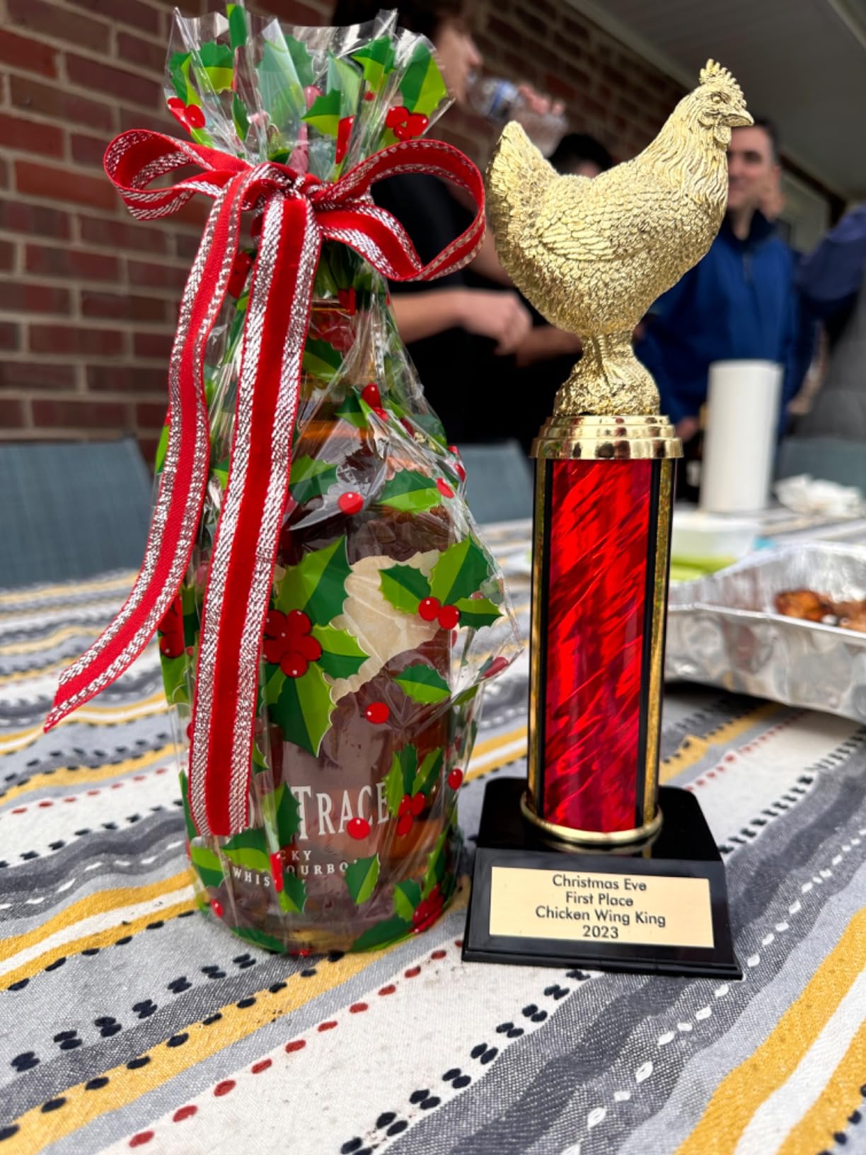 Amazon.com : 10.5" Chicken Contest Trophies, Chicken Wing Trophy Award ...