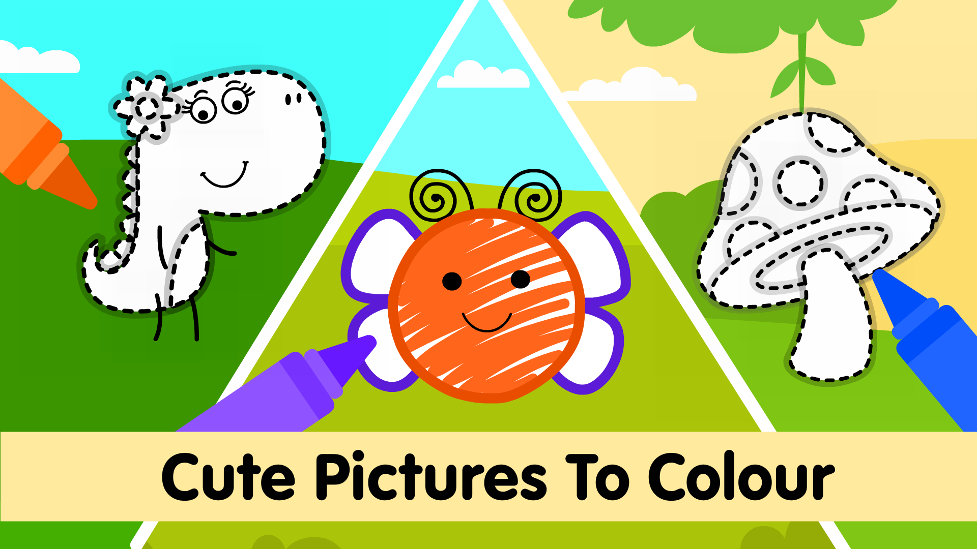 Drawing for Kids: Draw & Colouring Book, Kids Painting Games for ...