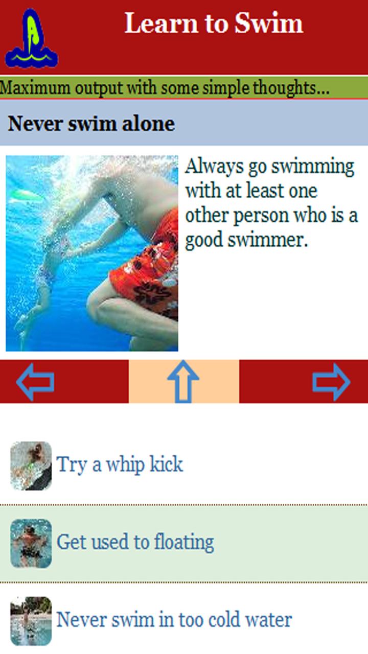 Learn to Swim - App on Amazon Appstore