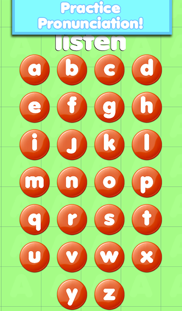 Learning Letters: Alphabet for Toddlers - App on Amazon Appstore