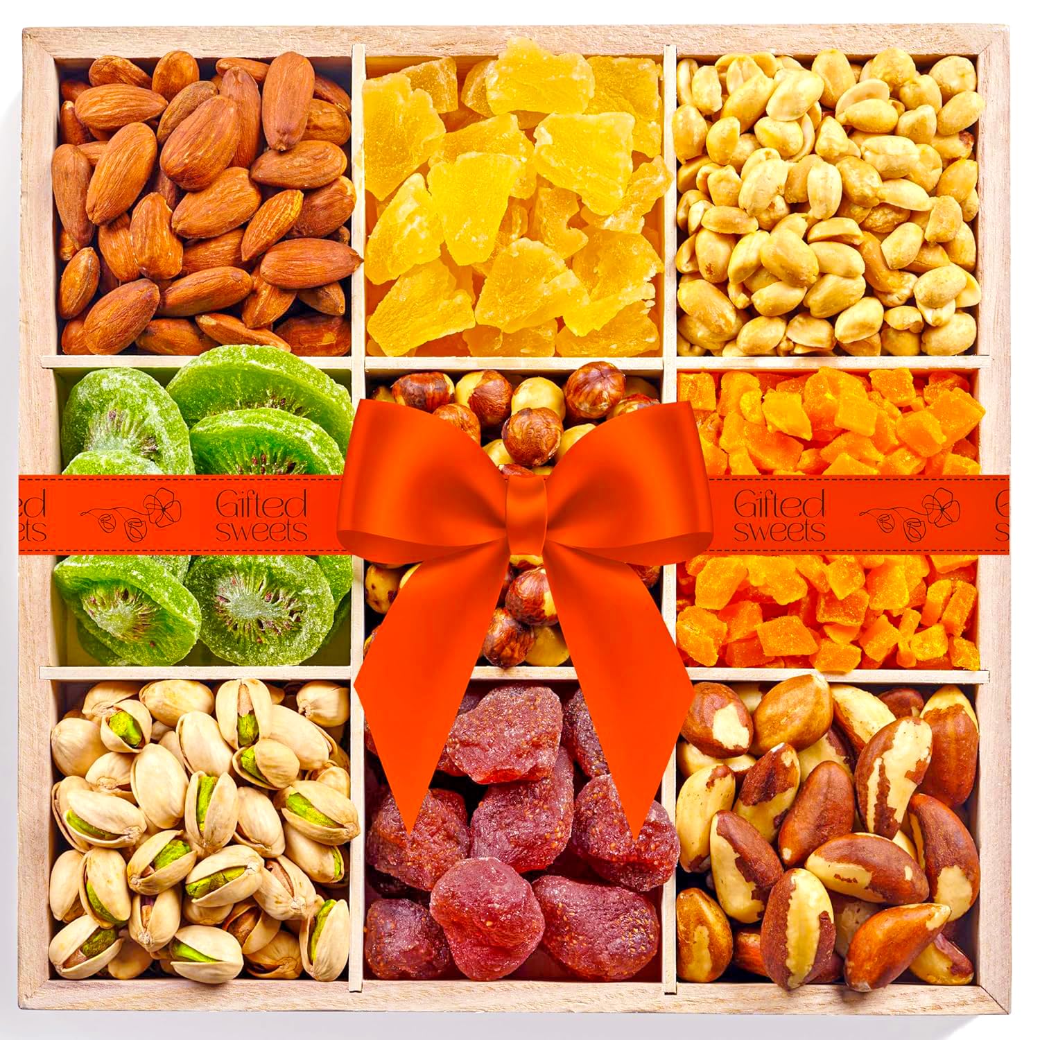 Amazon.com: Dried Fruit Gift Basket - Extra Large - 9 Varieties of ...