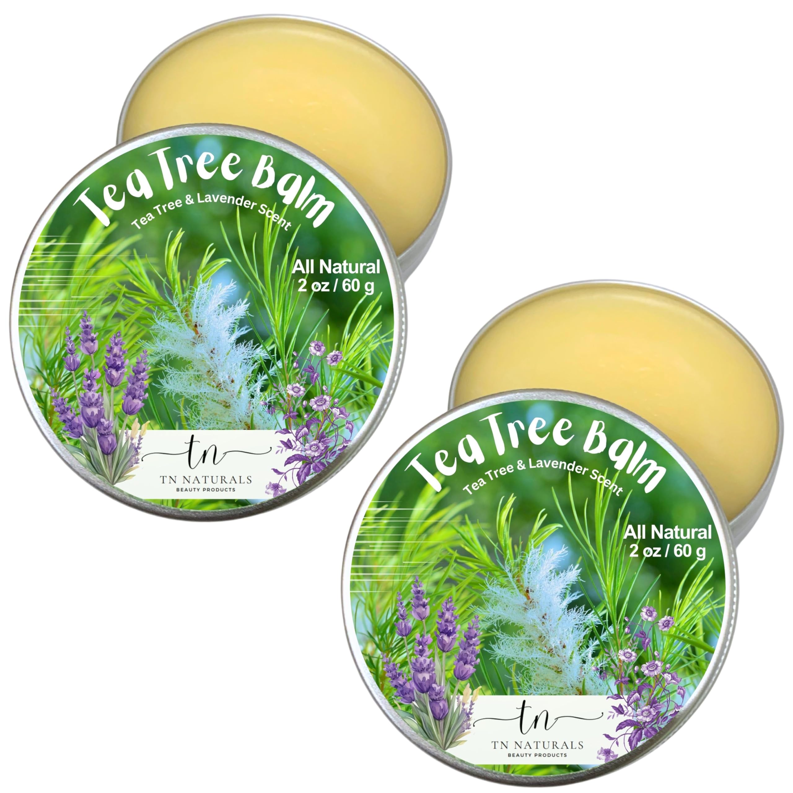 Amazon.com : TEA TREE OIL BALM | All Natural Help for Acne, Moisturizer ...