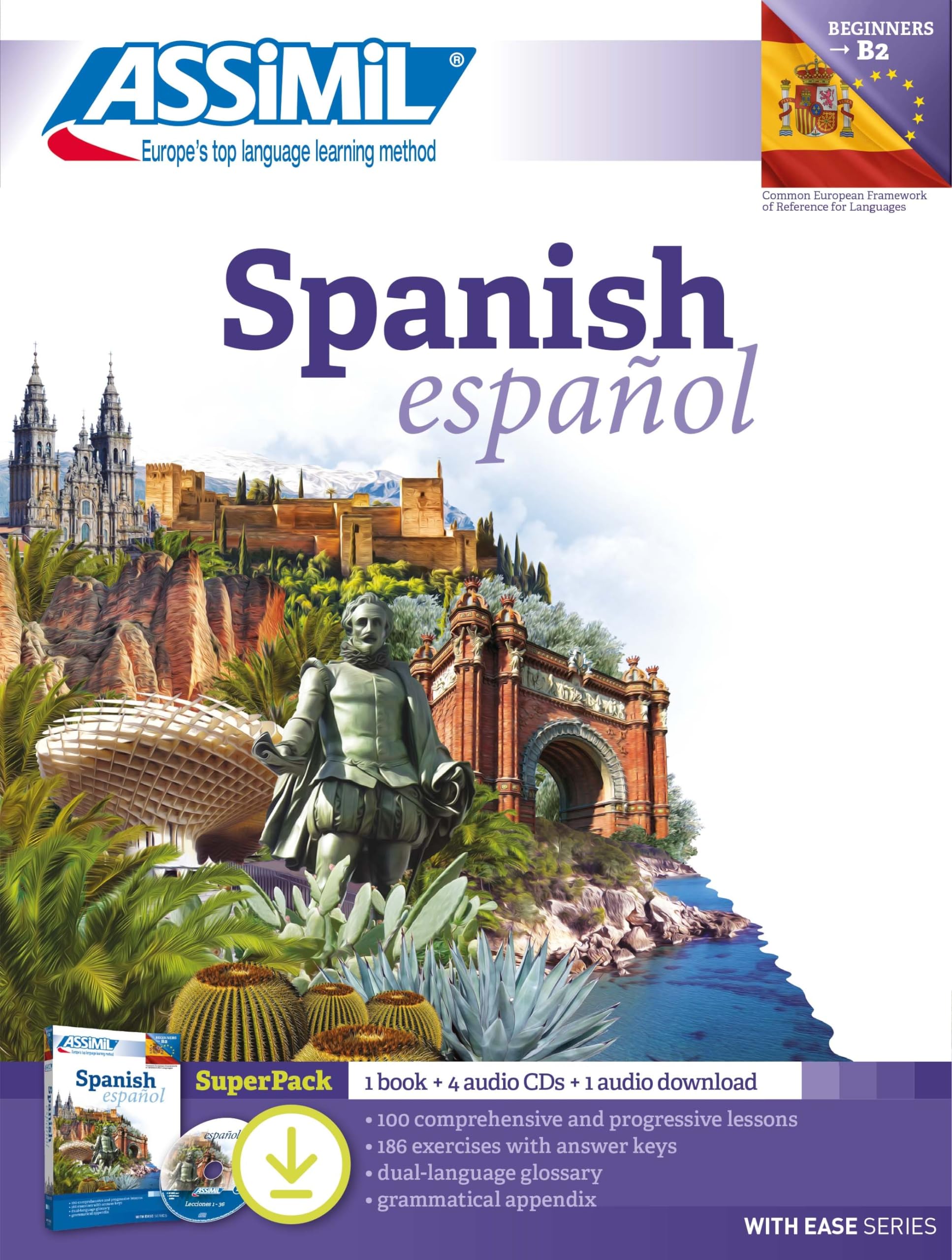 Amazon | Spanish Superpack Book + 3 Audio CD's and 1 Audio Download ...