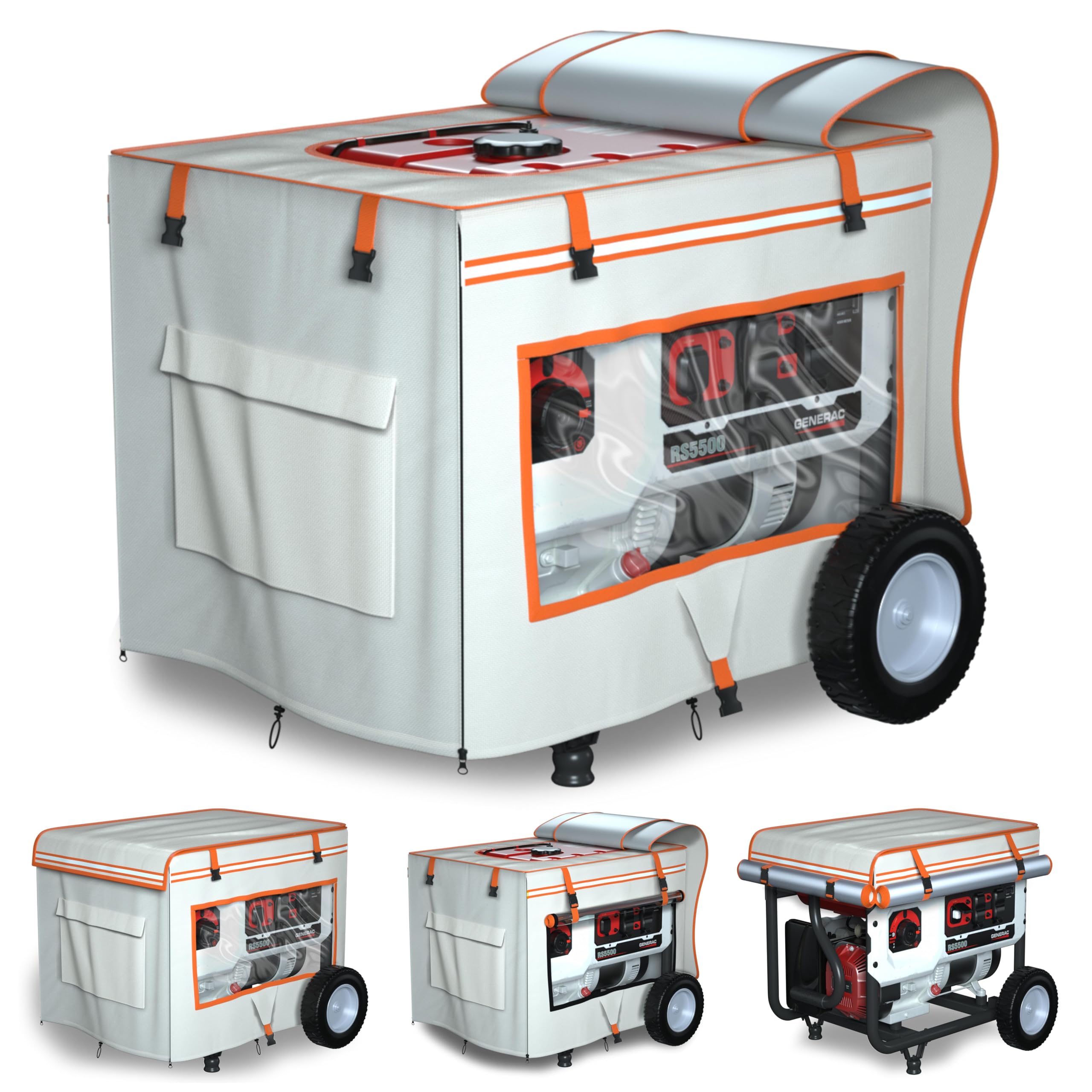 Amazon.com: Generator cover,Generator Covers While Running,All Season ...