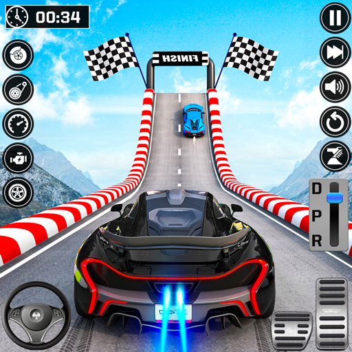 Impossible Car Stunt Extreme Mega Ramp Car Racing 3D Game: Offline ...